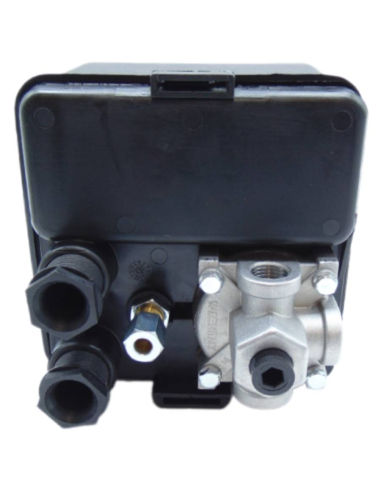 Three-phase compressor pressure switch with thermal protector - Aignep ...