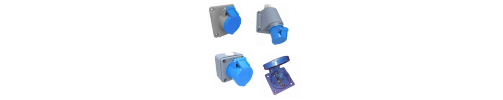 Schuko and CEE-CETAC single-phase plug sockets | ADAJUSA