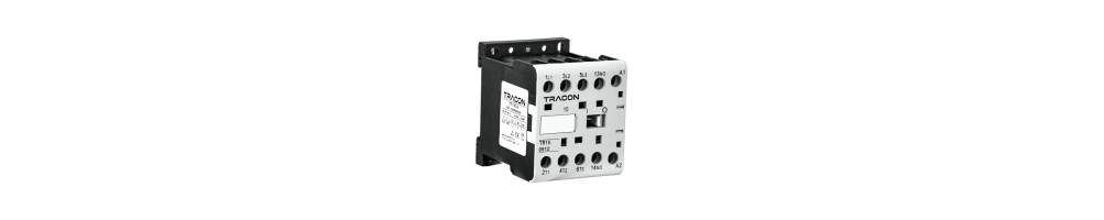 Three-phase coil mini contactors 24Vdc TR1K Series | ADAJUSA