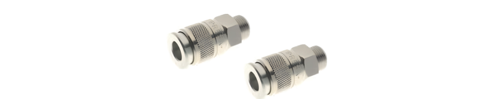 Quick couplings for pneumatic installations | ADAJUSA