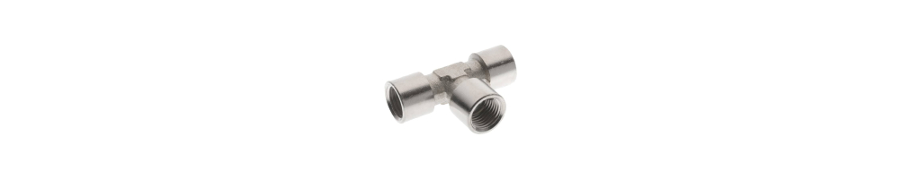 Wide variety of female T fittings manufactured in Italy and distributed ...